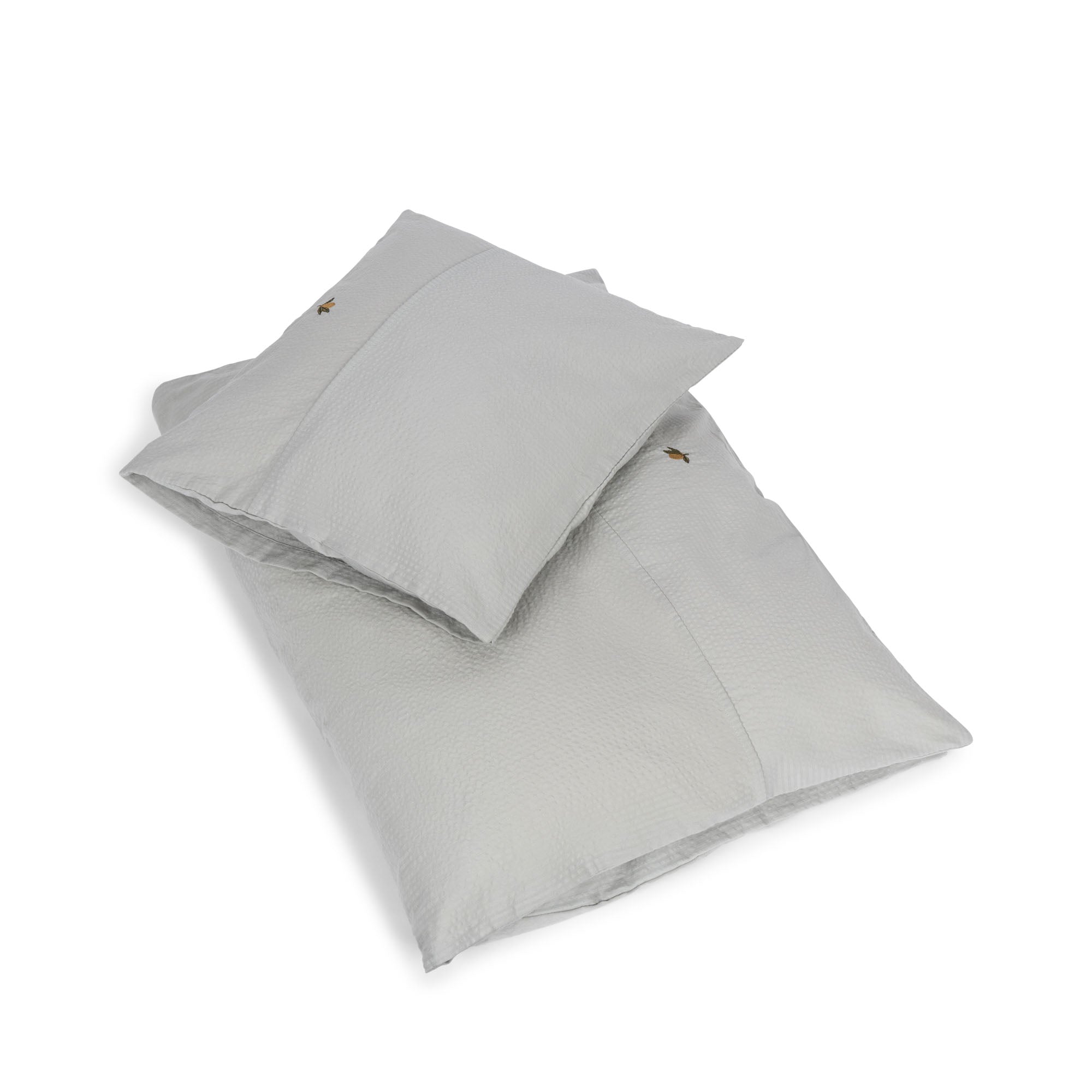 SEER BABY BEDDING GOTS 70X100 - light blue – kongessloejd.com