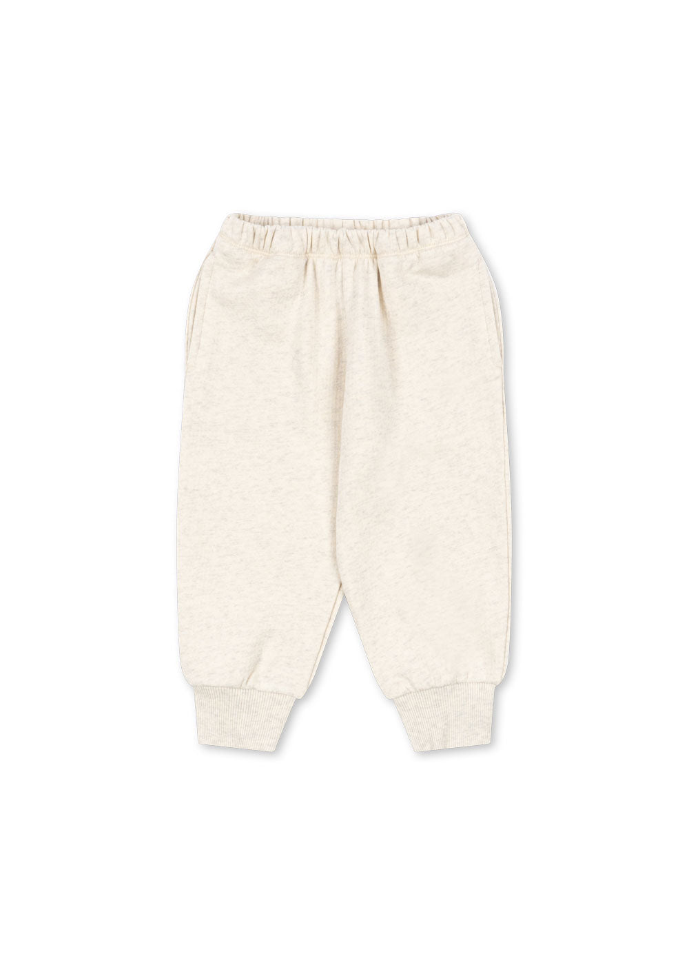 Loupy Lou joggingbukser - off white melange – kongessloejd.dk